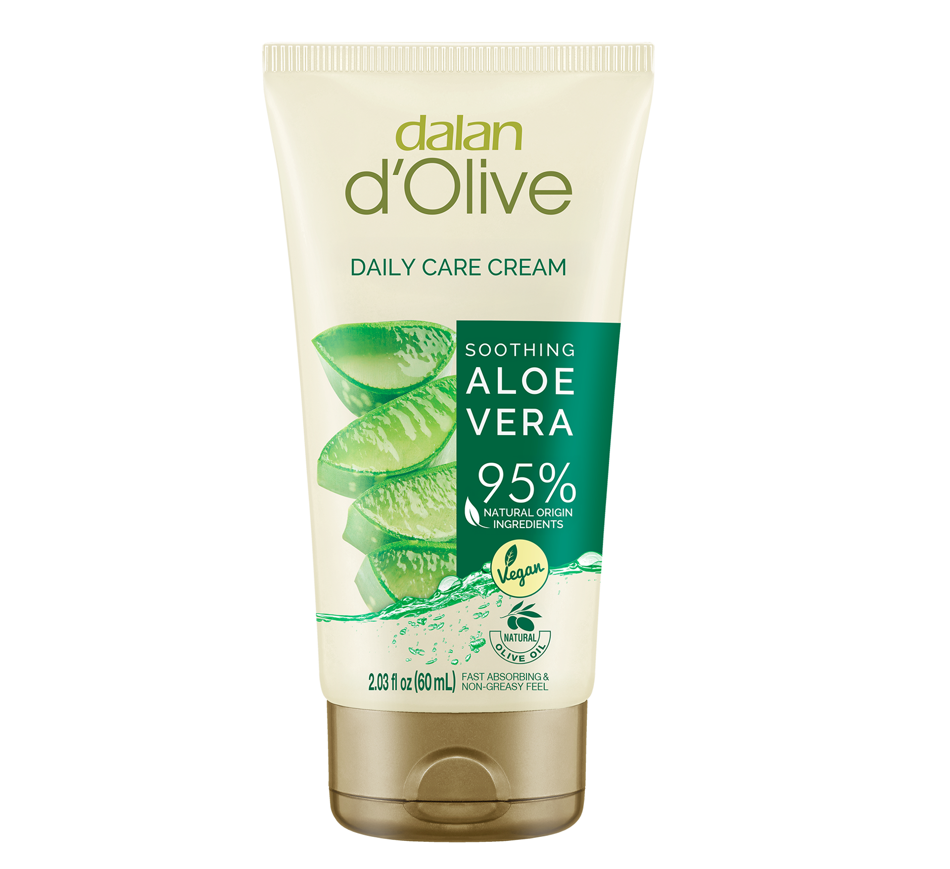 Dalan d Olive Hand & Body Cream - Aloe Vera 60ml